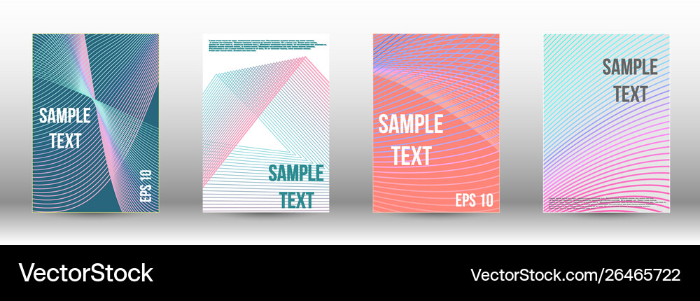 Covers design Royalty Free Vector Image - VectorStock