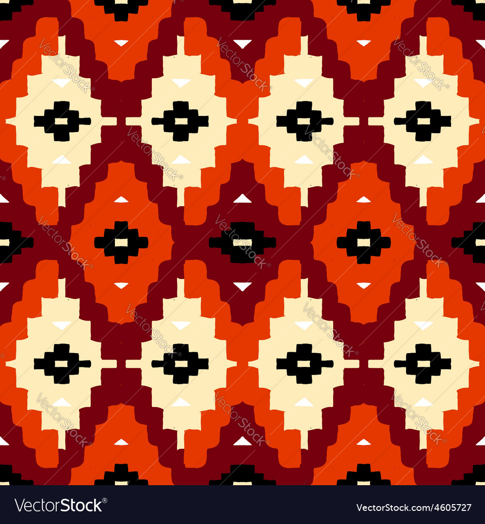 Native american pattern Royalty Free Vector Image