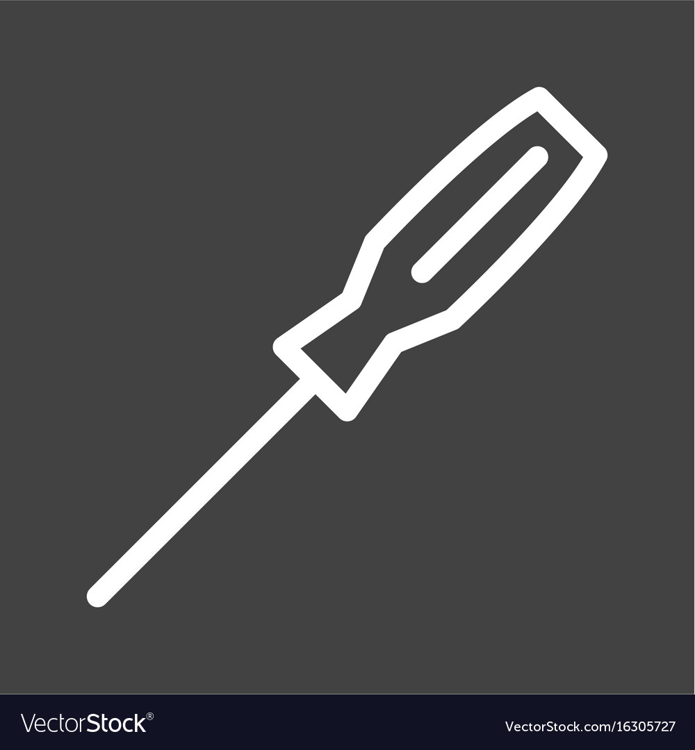 Screwdriver Royalty Free Vector Image - VectorStock