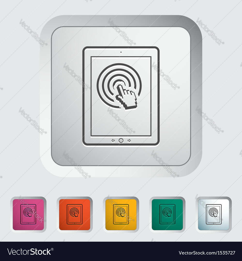 Tablet pc Royalty Free Vector Image - VectorStock