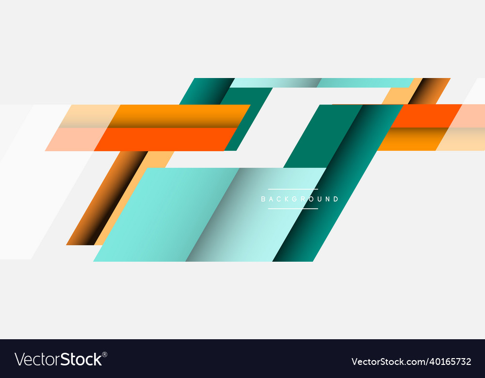 Background geometric diagonal square shapes Vector Image