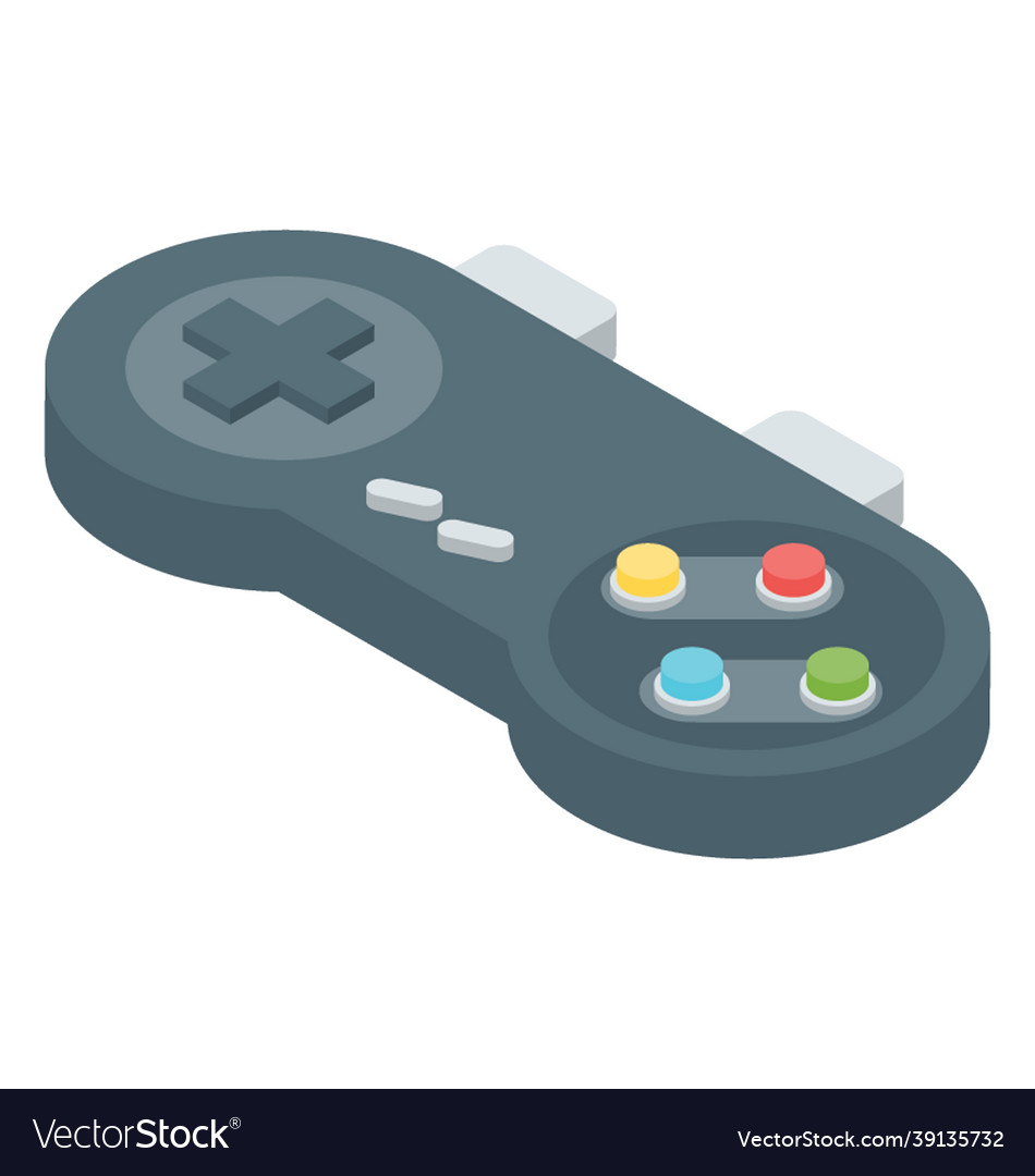 Game console Royalty Free Vector Image - VectorStock