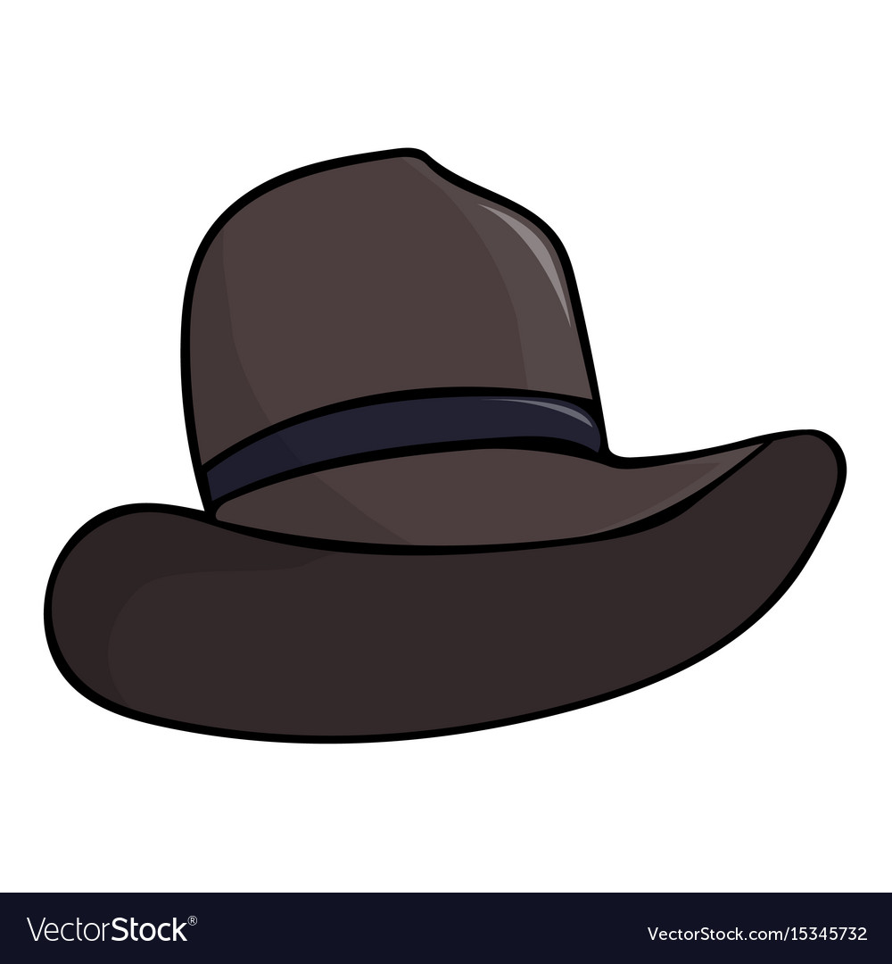 Hat isolated Royalty Free Vector Image - VectorStock