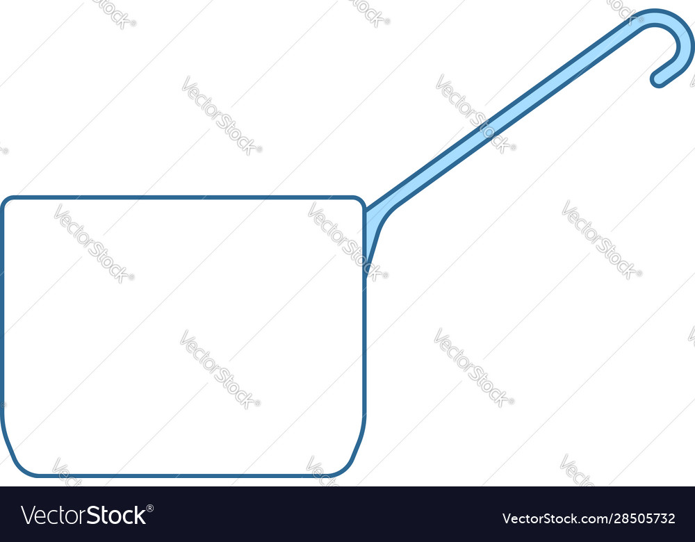 Kitchen pan icon Royalty Free Vector Image - VectorStock
