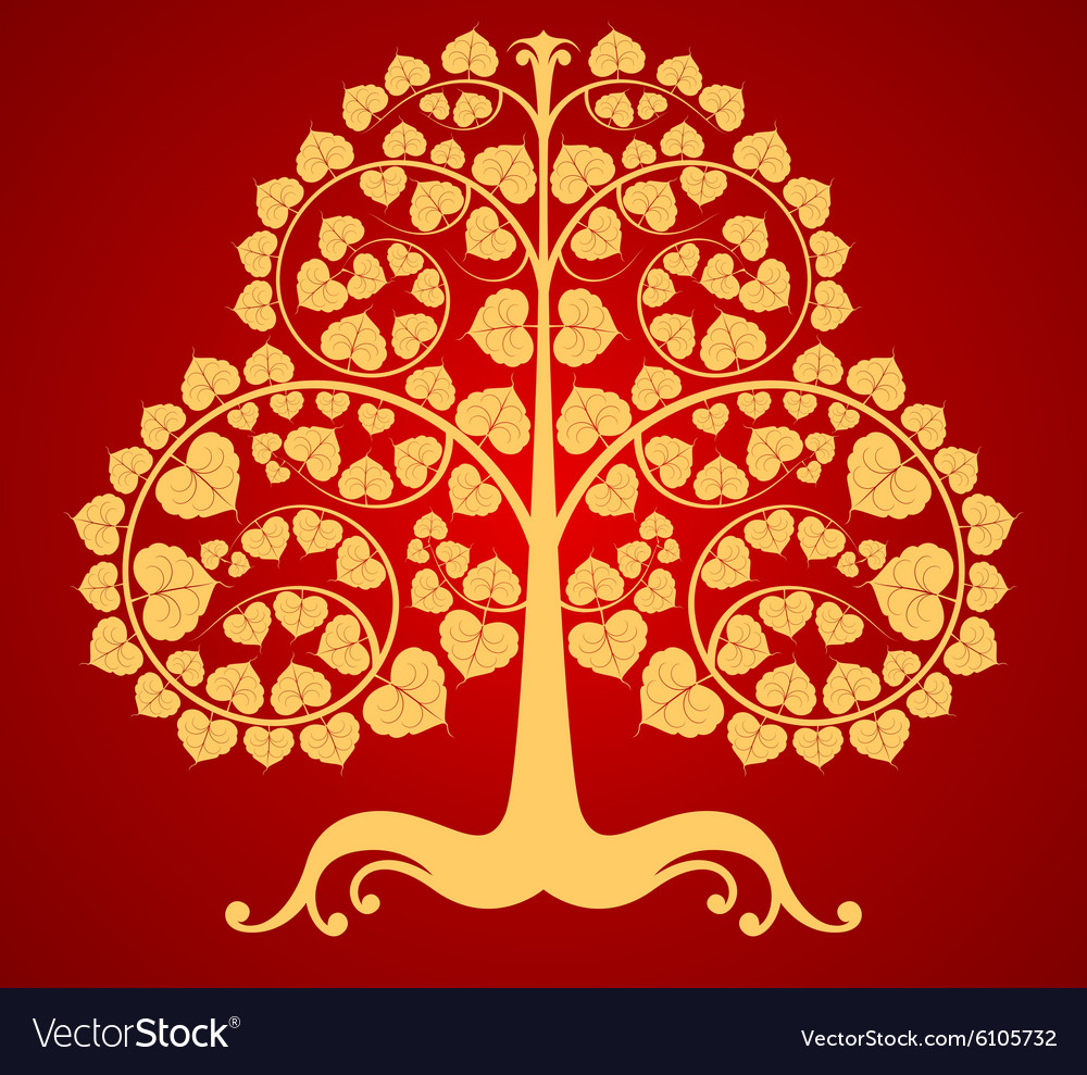 Tree scene Royalty Free Vector Image - VectorStock