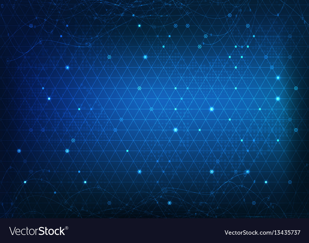 Background abstract technology communication data Vector Image