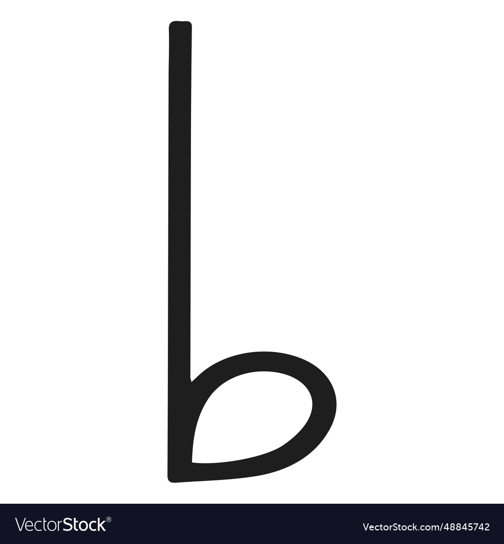 Flat note sign Royalty Free Vector Image - VectorStock