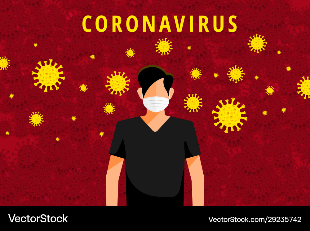 Virus corona 06 Royalty Free Vector Image - VectorStock