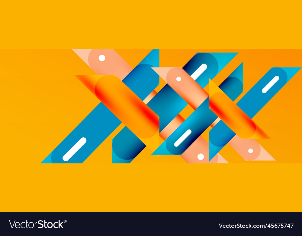 Background overlapping lines dynamic lines Vector Image
