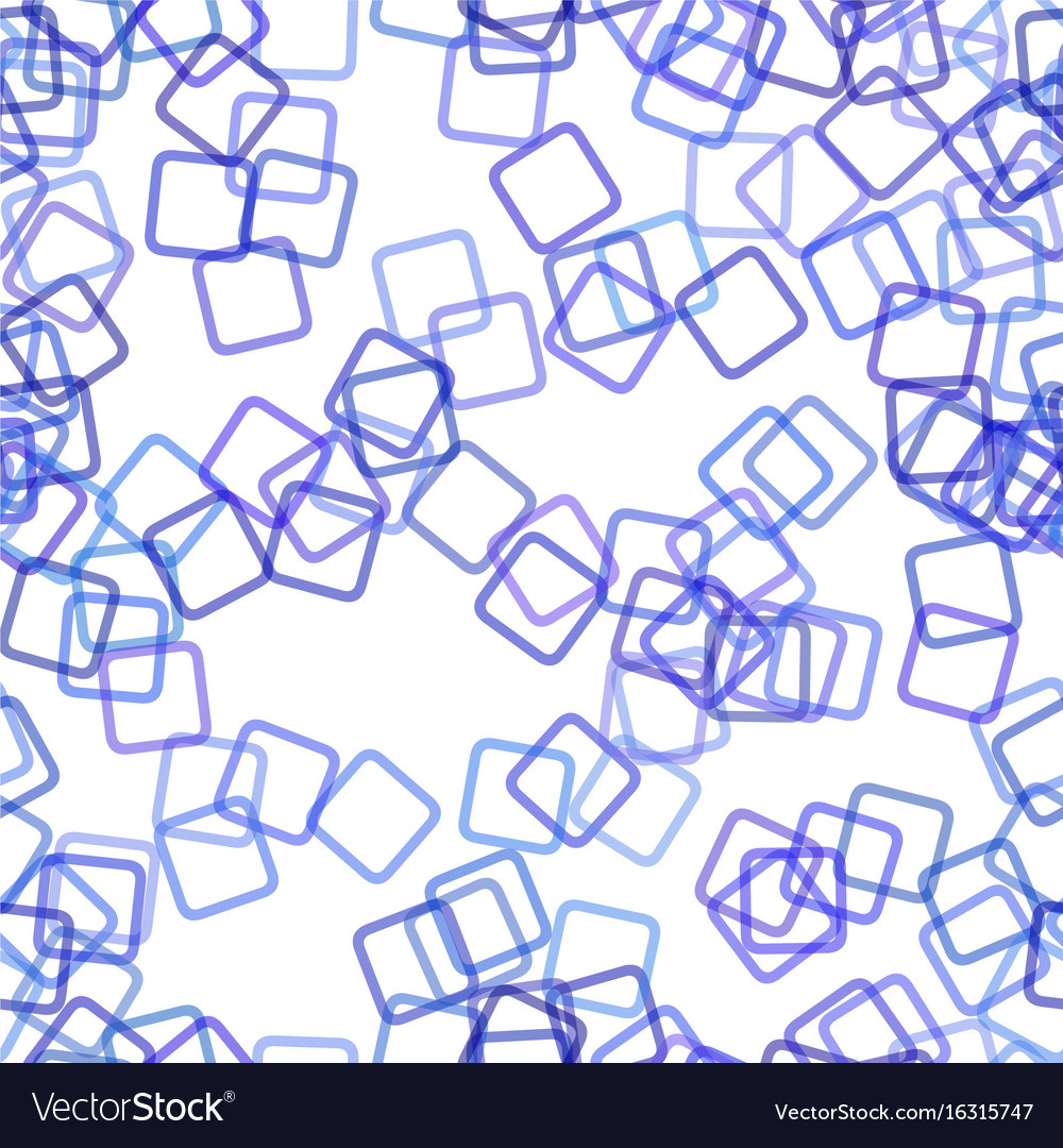 Seamless square pattern background - design Vector Image