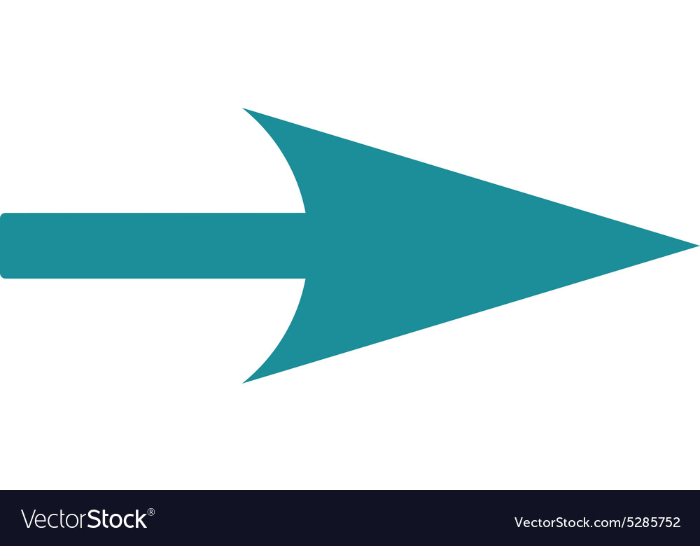 Arrow Axis X flat soft blue color icon Royalty Free Vector Arrow Axis X flat soft blue color icon Royalty Free Vector