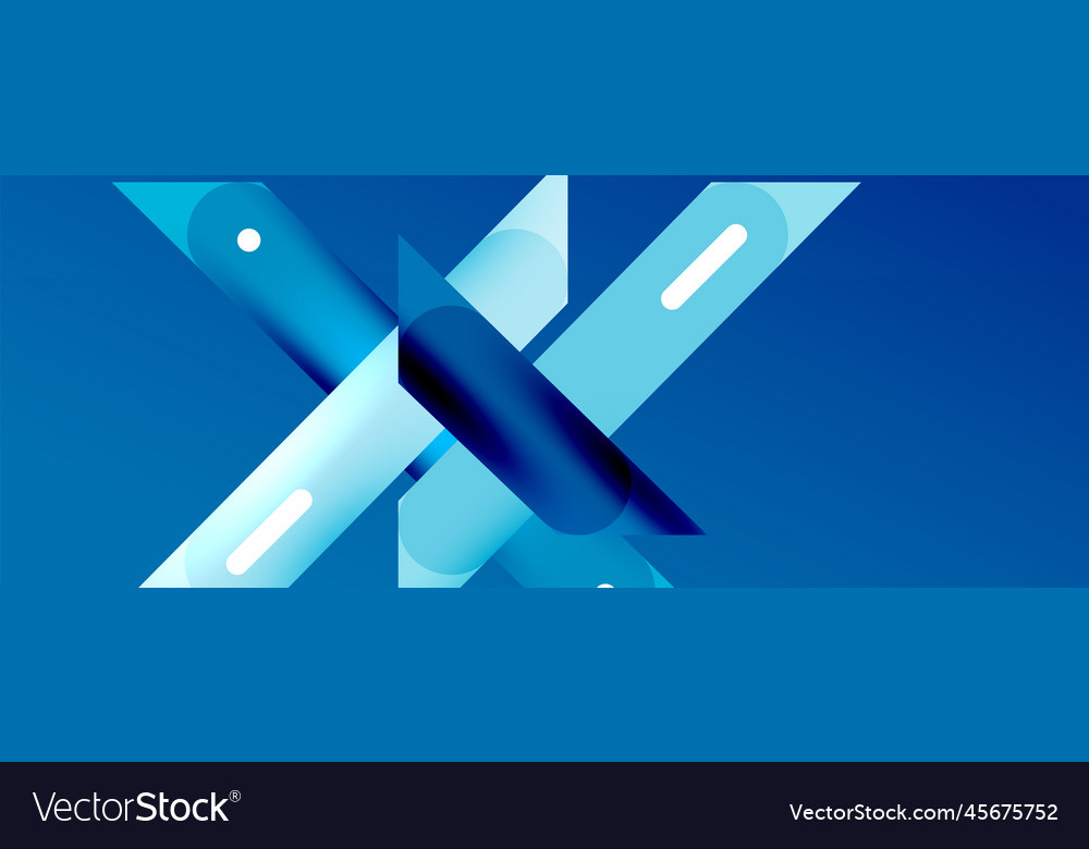 Background overlapping lines dynamic Royalty Free Vector