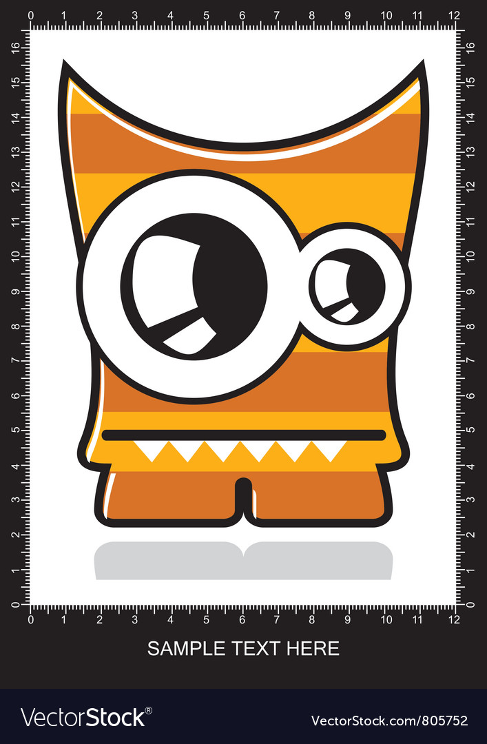 Monster Royalty Free Vector Image - VectorStock