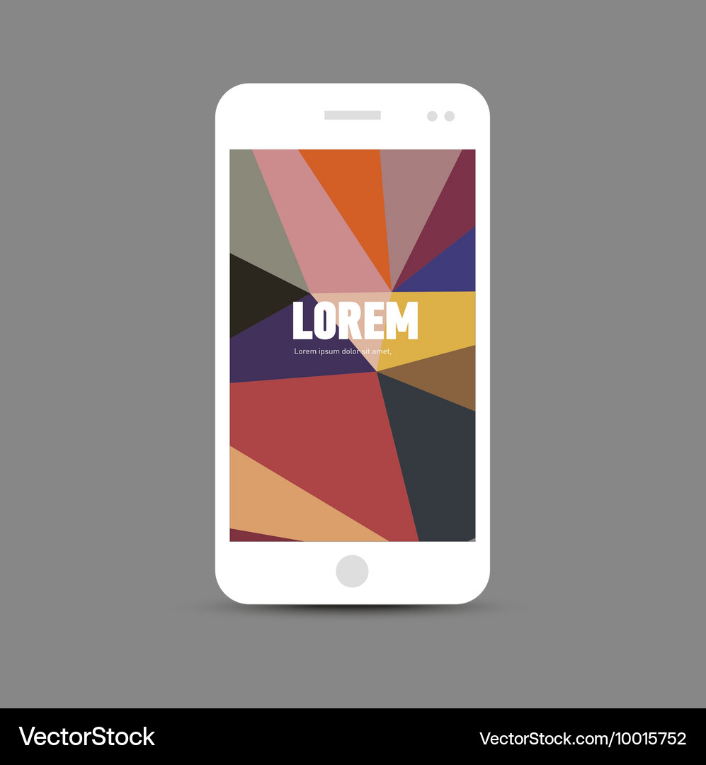 Template for advertising and corporate identity Vector Image
