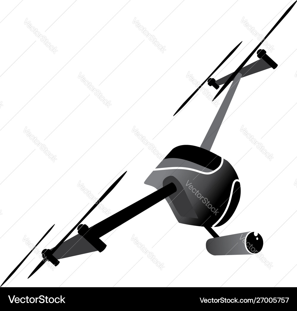 Drone camera Royalty Free Vector Image - VectorStock