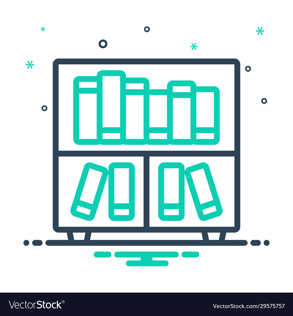 Library Royalty Free Vector Image - VectorStock