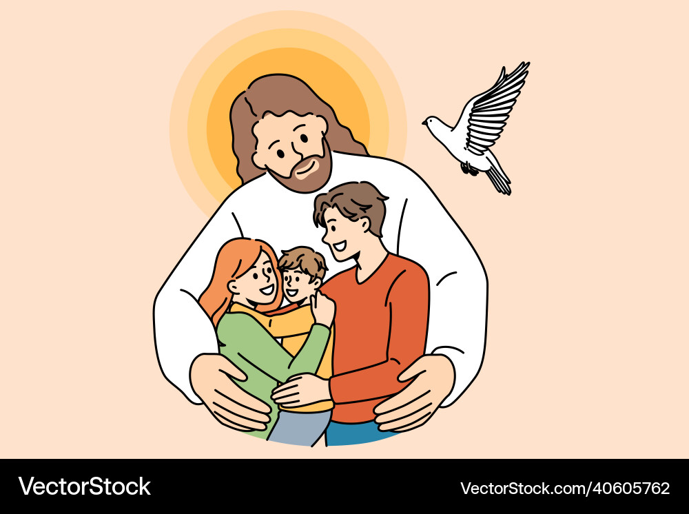 Christianity and religious education concept Vector Image