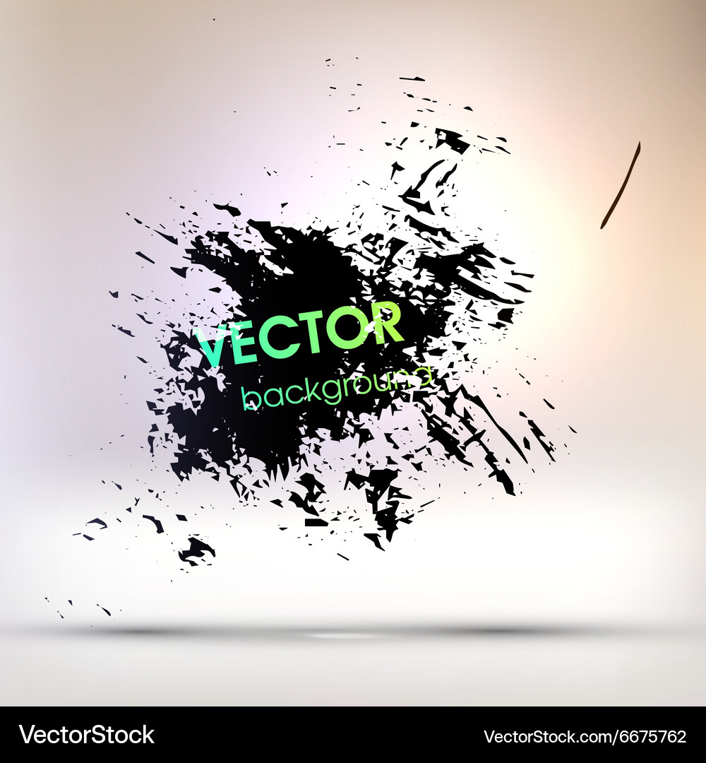Paint splash background Royalty Free Vector Image