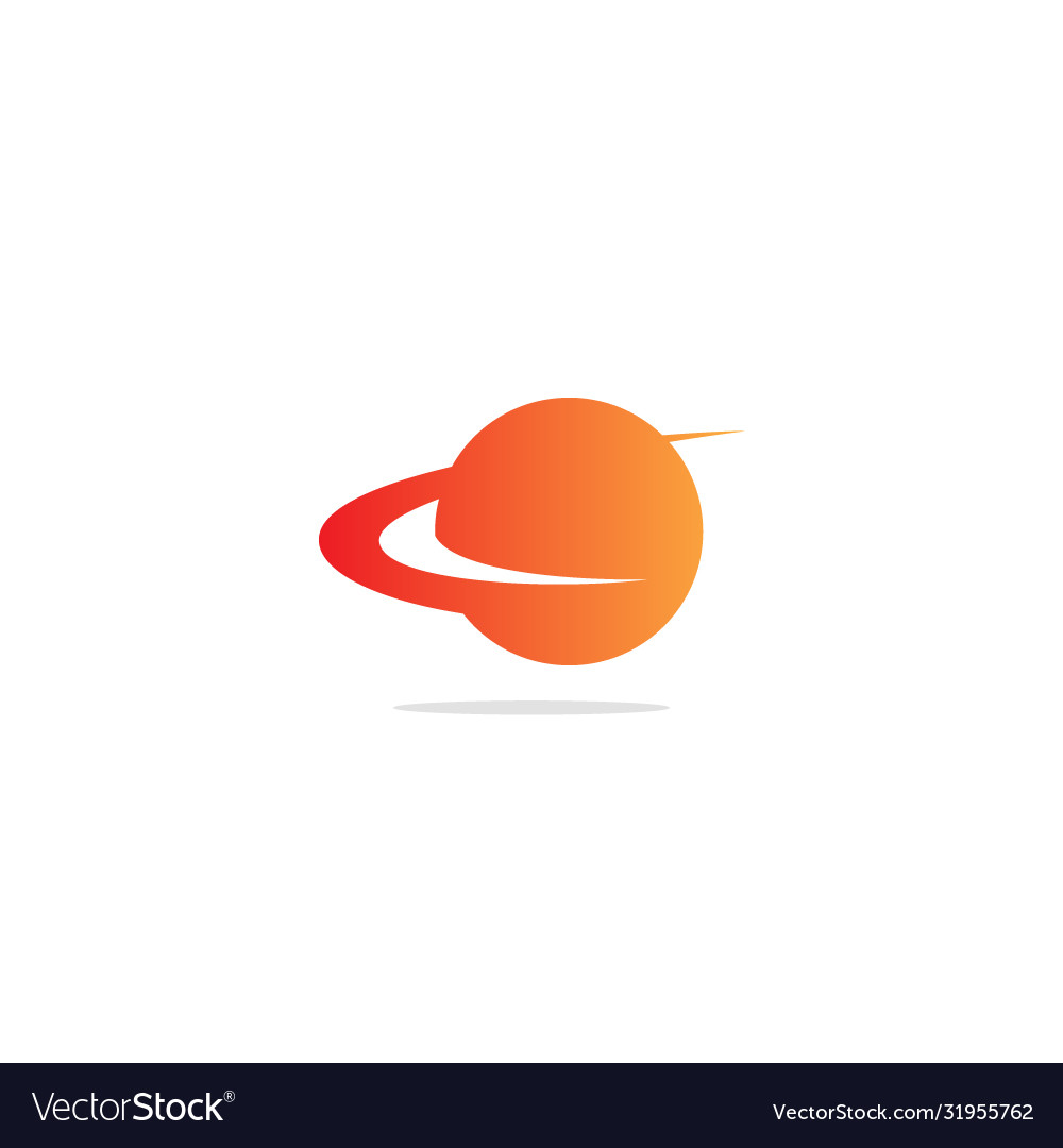 Planet logo Royalty Free Vector Image - VectorStock