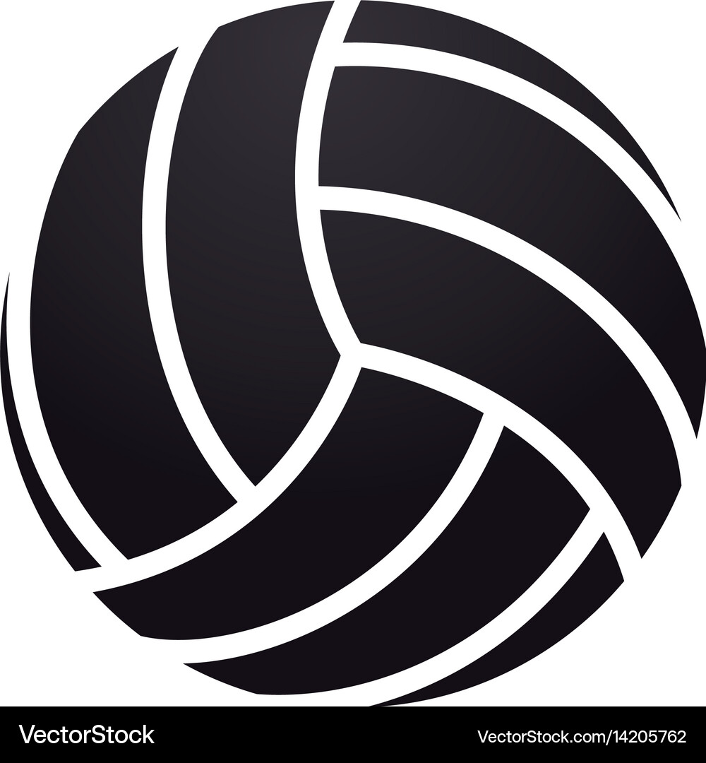 Volleyball sport game Royalty Free Vector Image