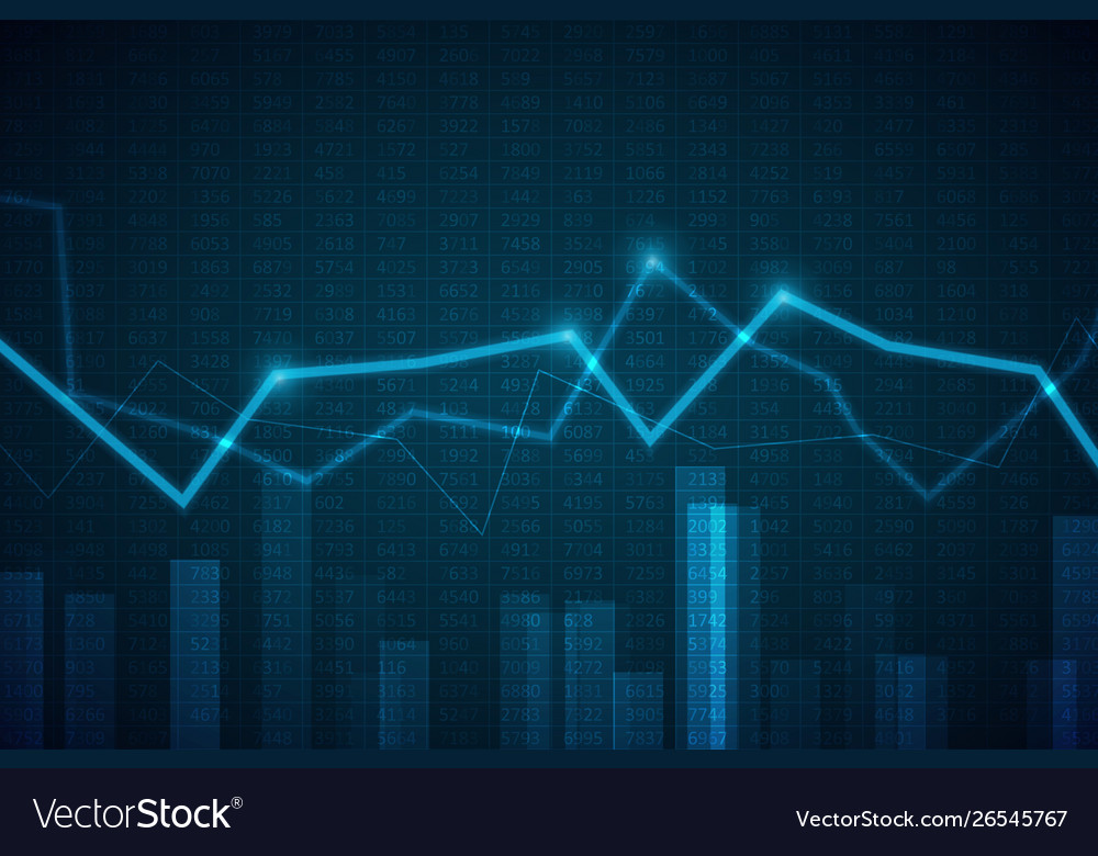 Abstract infographics visualization Royalty Free Vector
