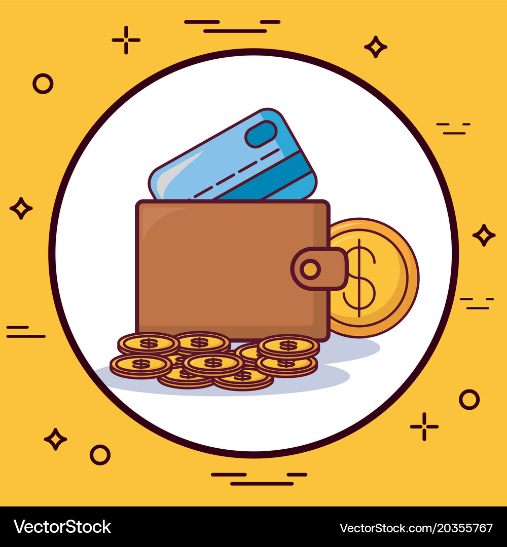 Money related icons Royalty Free Vector Image - VectorStock