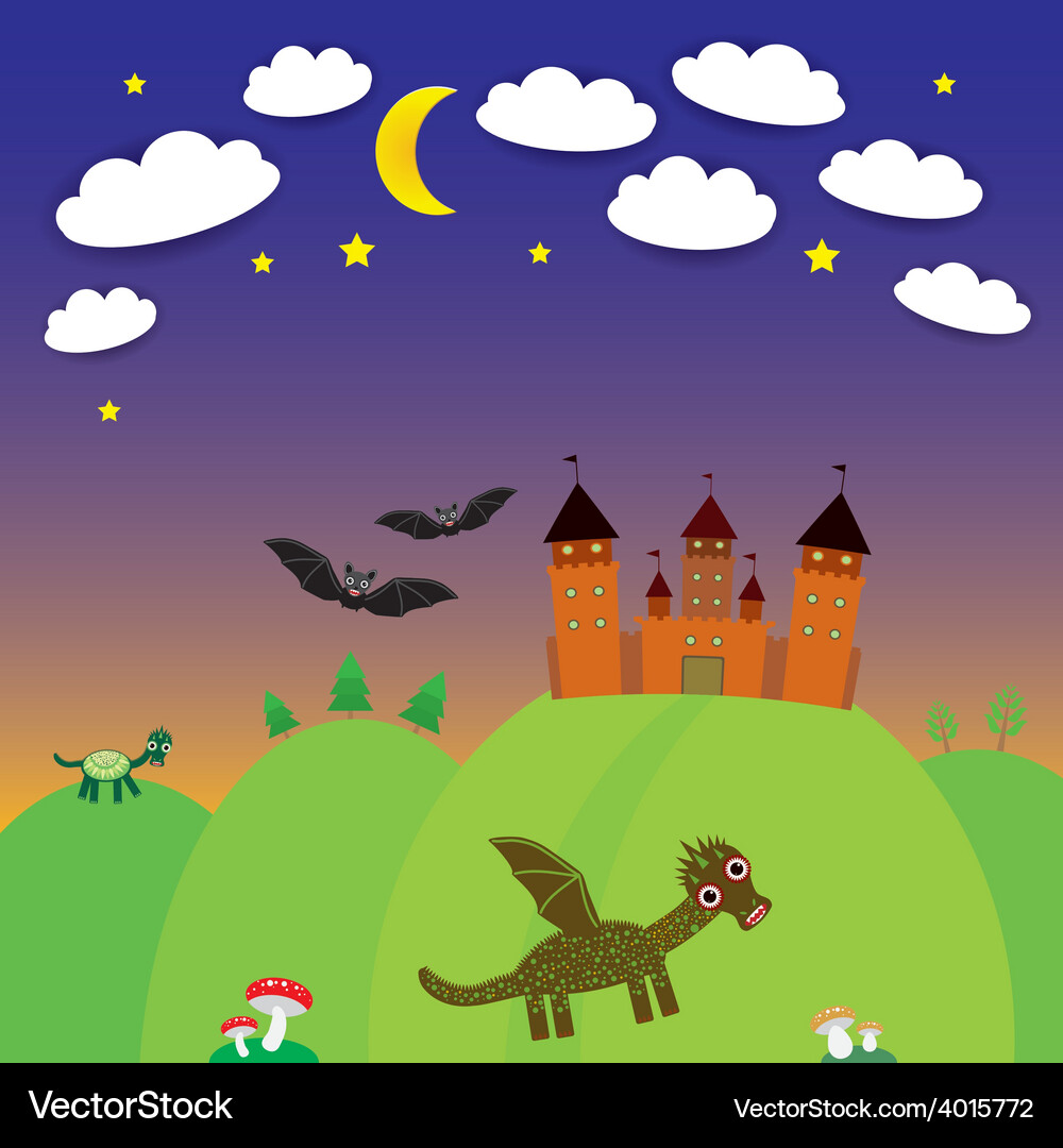 Castle Of Wizards Dragon