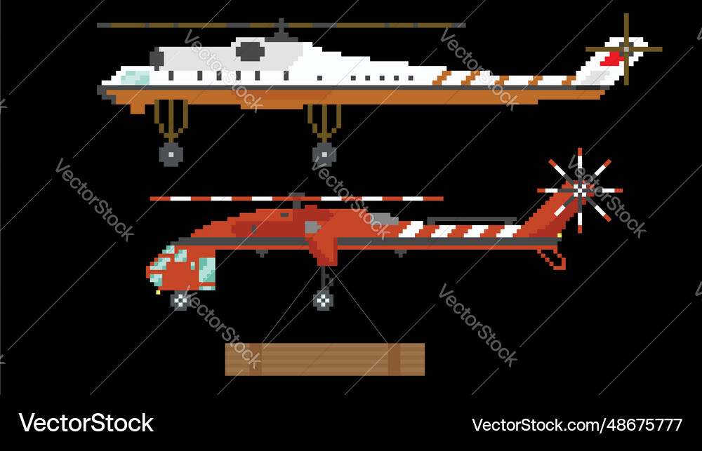 A heavy duty lift helicopter Royalty Free Vector Image