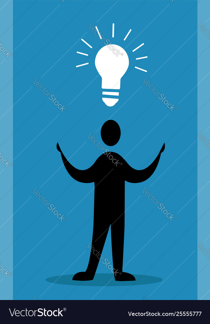 Idea concept Royalty Free Vector Image - VectorStock