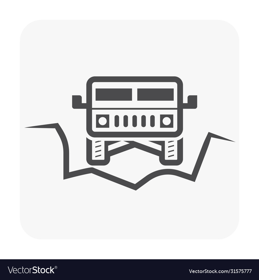 Off road icon Royalty Free Vector Image - VectorStock