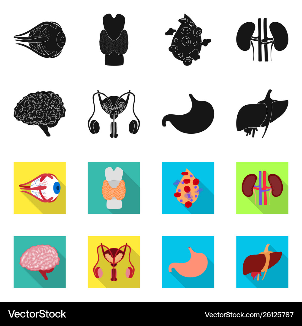 Isolated object biology and scientific symbol Vector Image