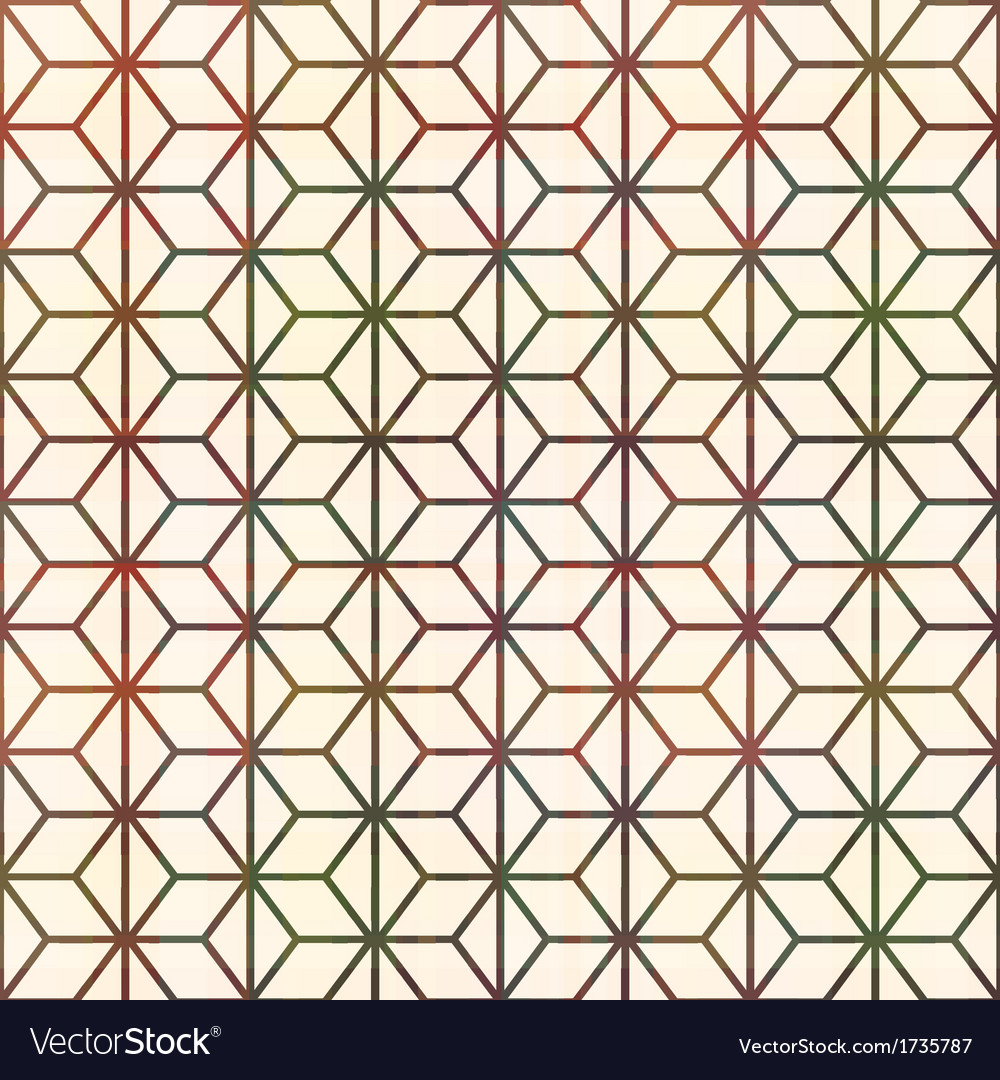 Seamless geometric lines pattern Royalty Free Vector Image