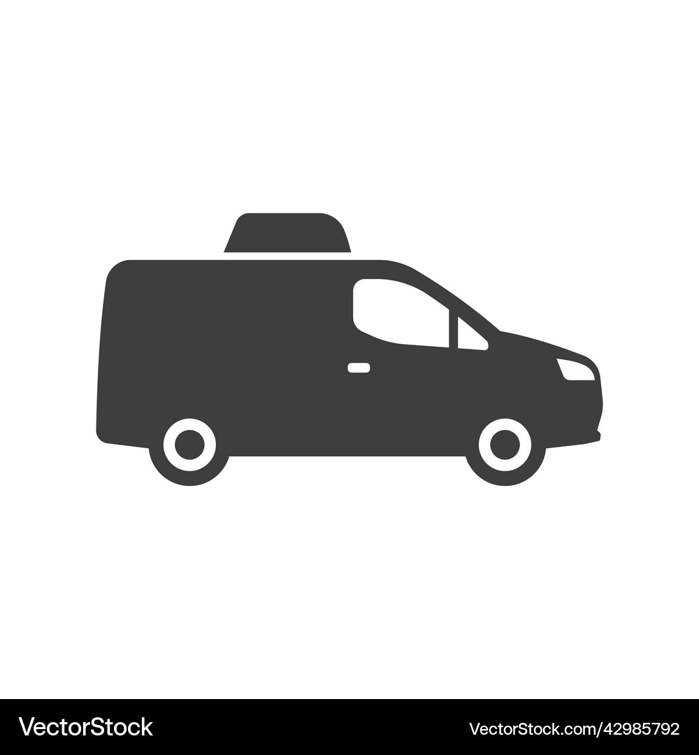Express delivery truck icon Royalty Free Vector Image