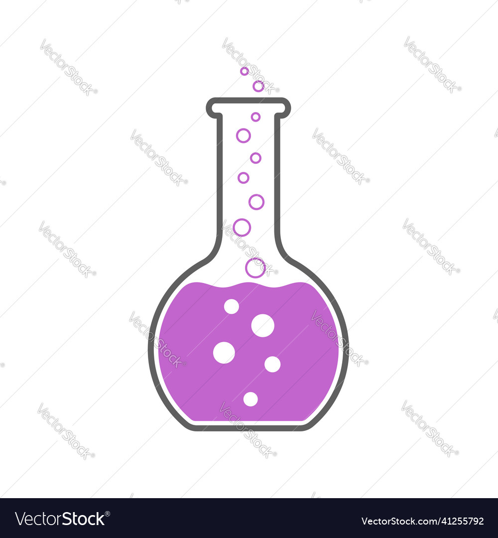 Flask icon Royalty Free Vector Image - VectorStock