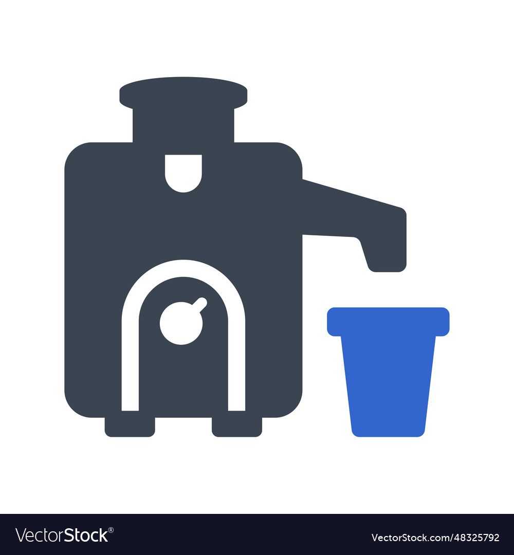 Juicer machine icon Royalty Free Vector Image - VectorStock