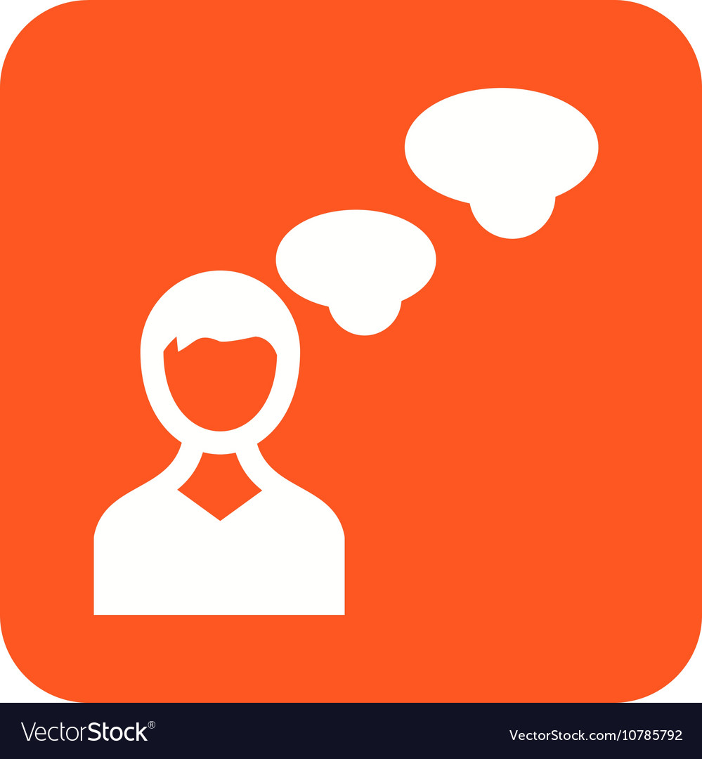 Thinking Royalty Free Vector Image - VectorStock