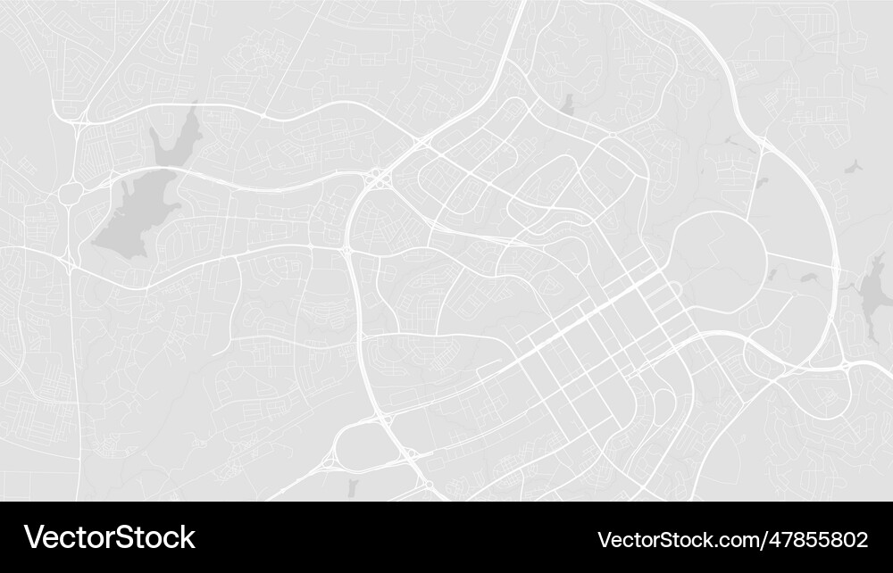 Background abuja map nigeria white and light grey Vector Image