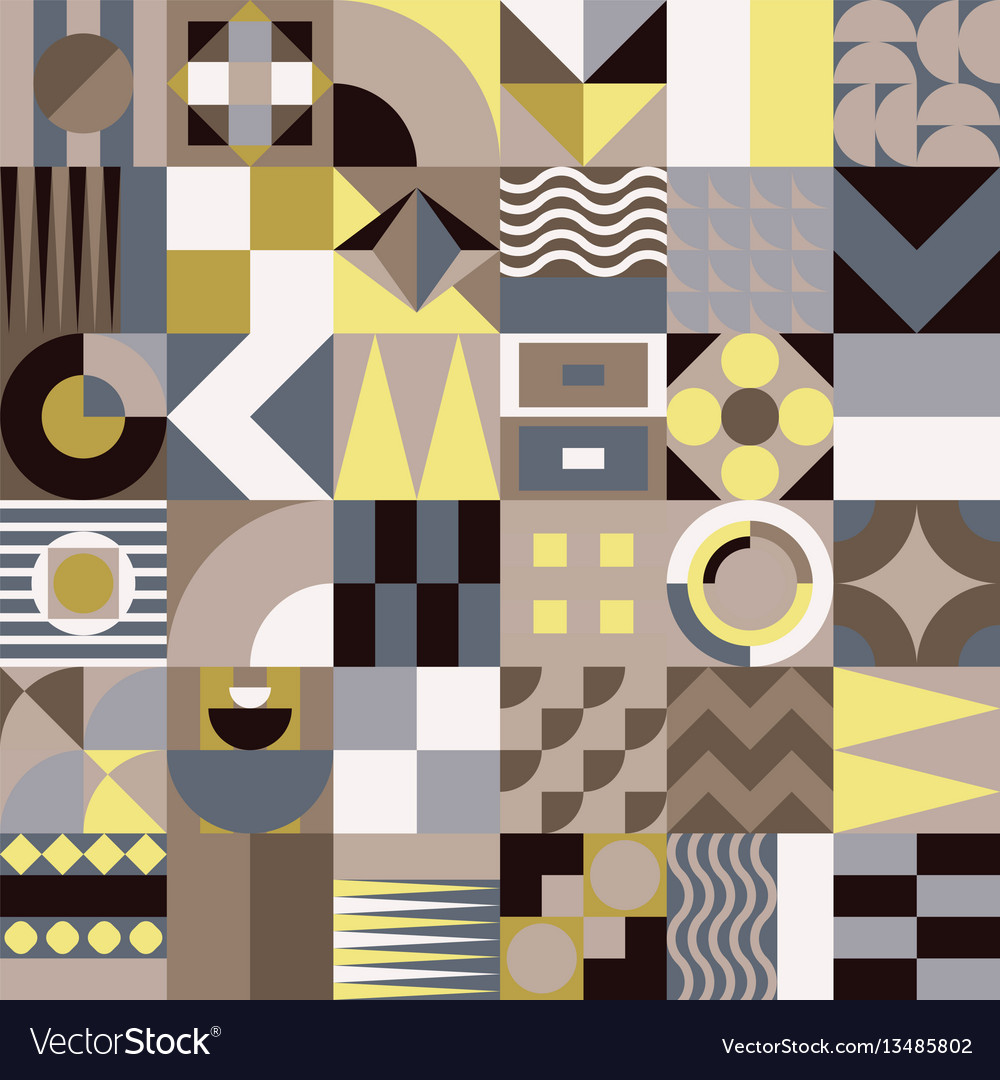Geometric mosaic seamless pattern Royalty Free Vector Image Geometric mosaic seamless pattern Royalty Free Vector Image