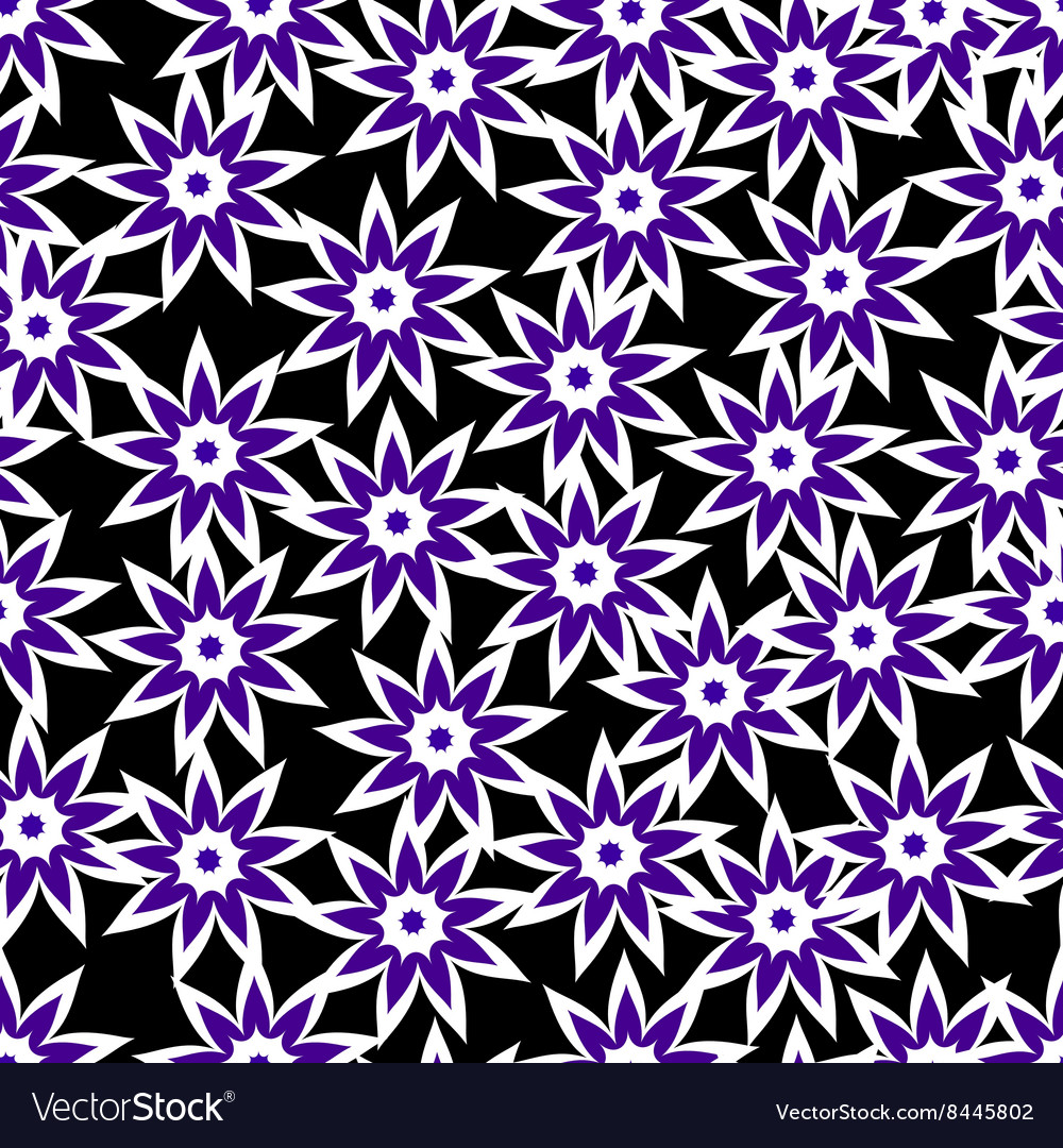Seamless flower pattern Royalty Free Vector Image