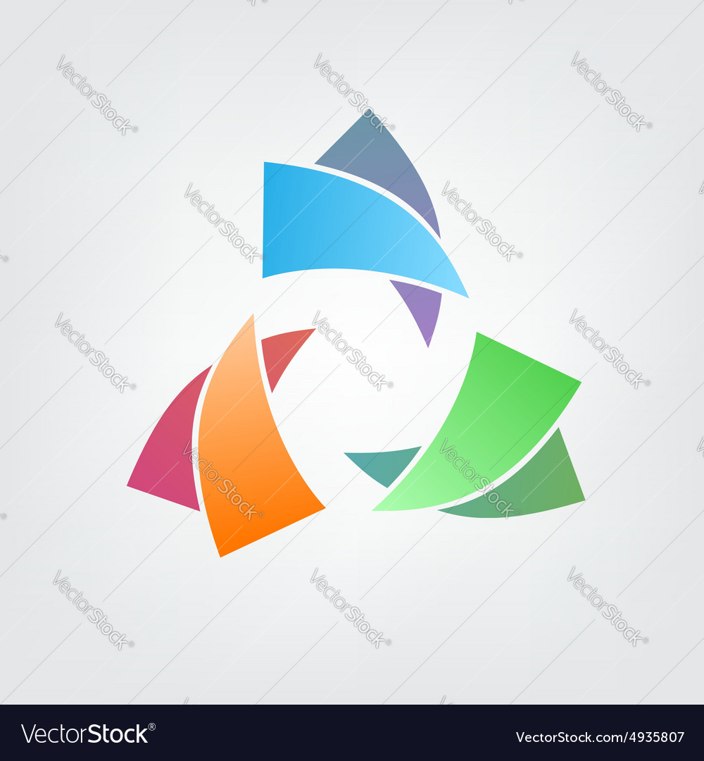 Abstract icon Royalty Free Vector Image - VectorStock