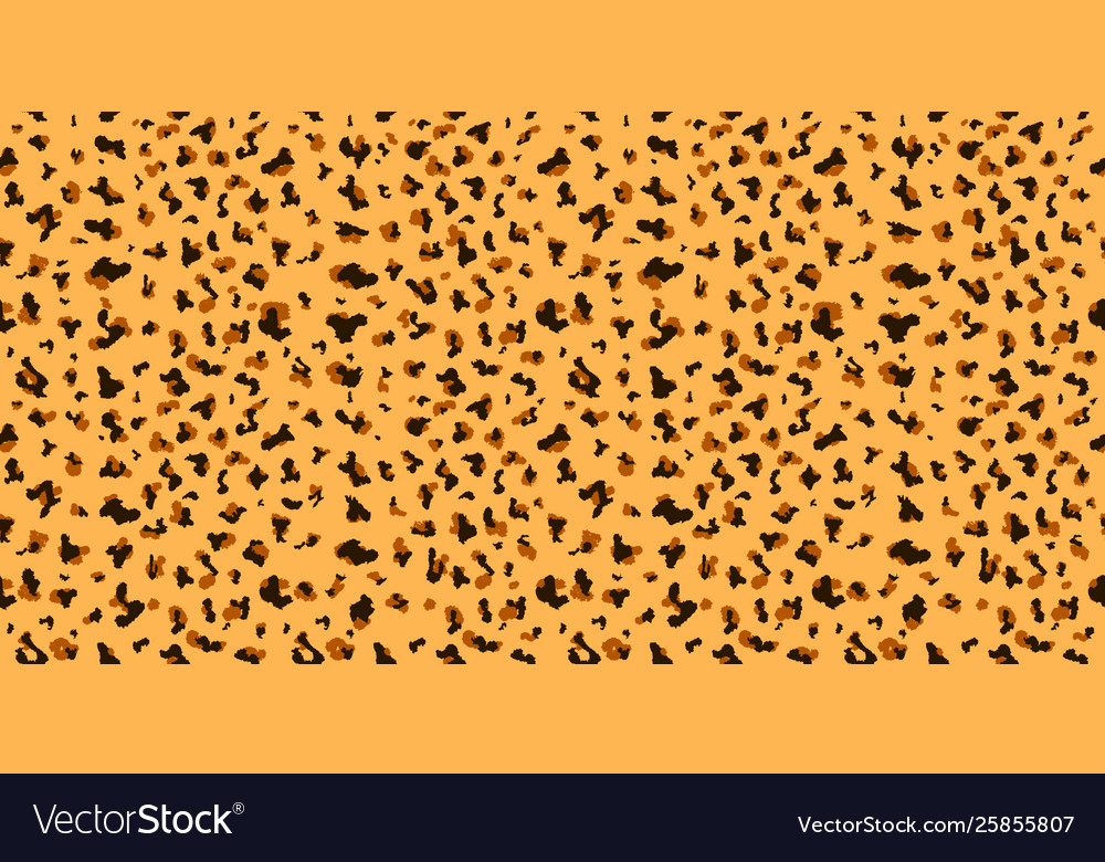 Leopard pattern design Royalty Free Vector Image