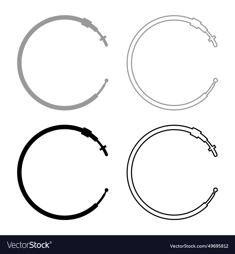 Cable for gas clutch car pull manual transmission Vector Image Cable for gas clutch car pull manual transmission Vector Image