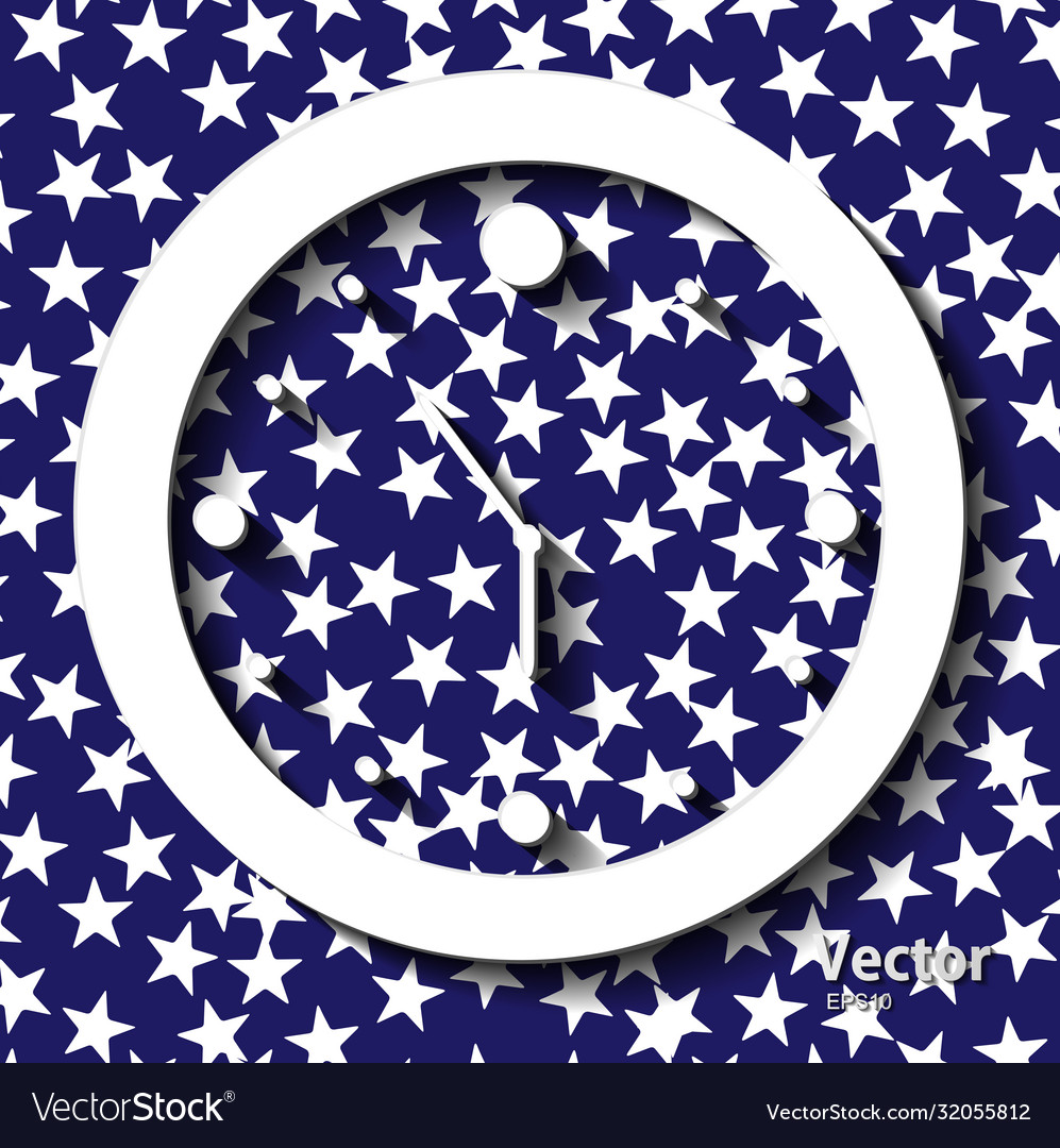 Clock Royalty Free Vector Image - VectorStock