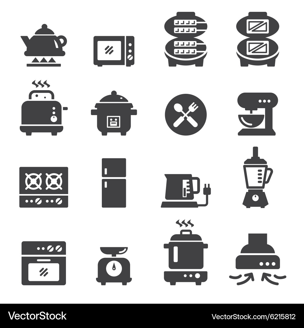 Food electric icon Royalty Free Vector Image - VectorStock
