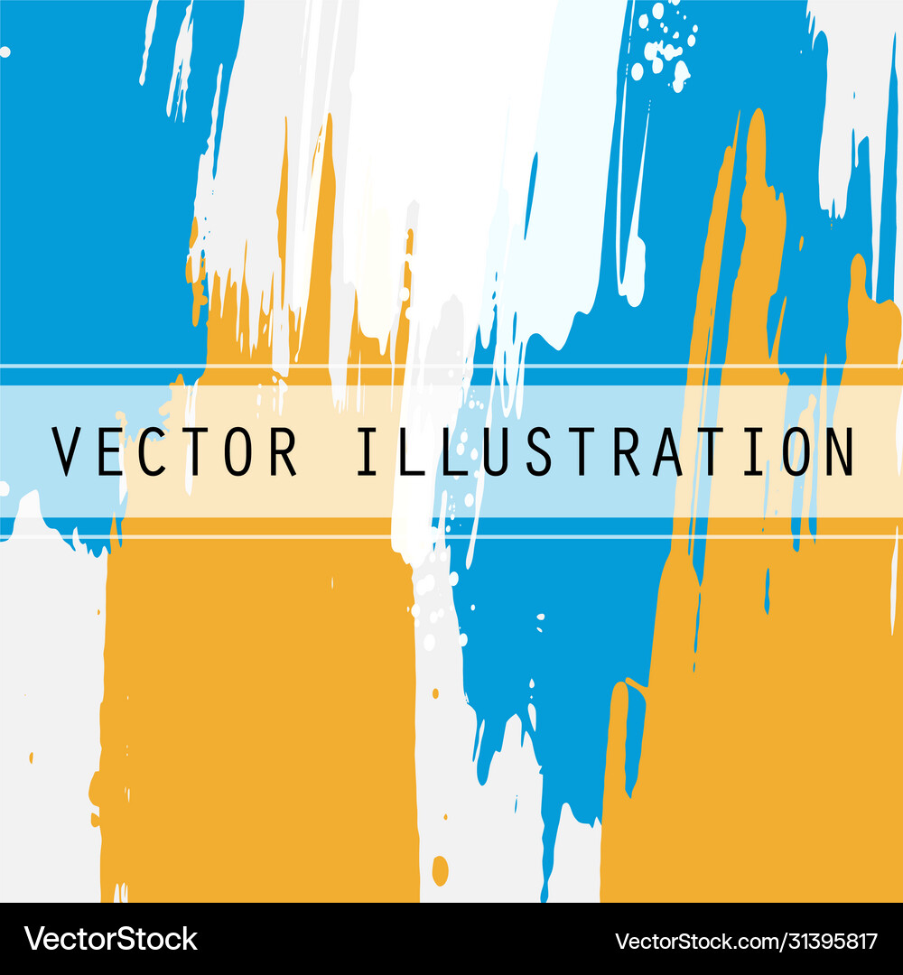 Abstract color hand drawn backgrounds for design Vector Image