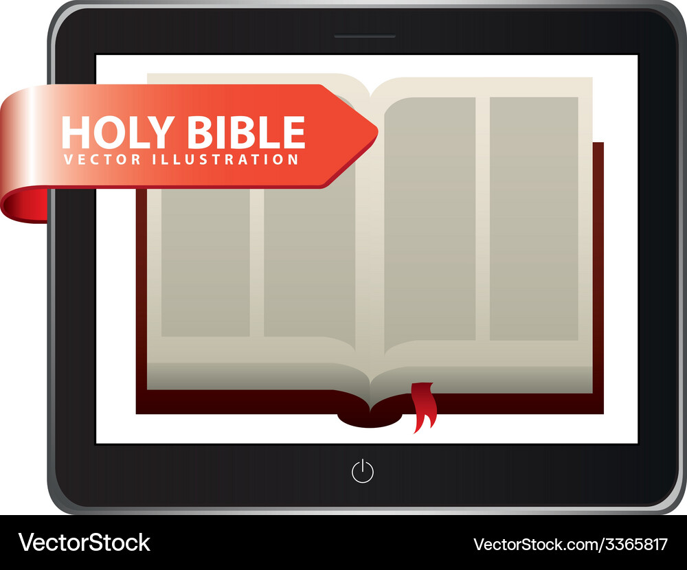 Holy bible design Royalty Free Vector Image - VectorStock