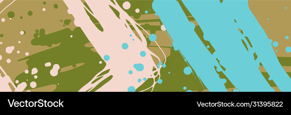 Abstract color hand drawn backgrounds for design Vector Image