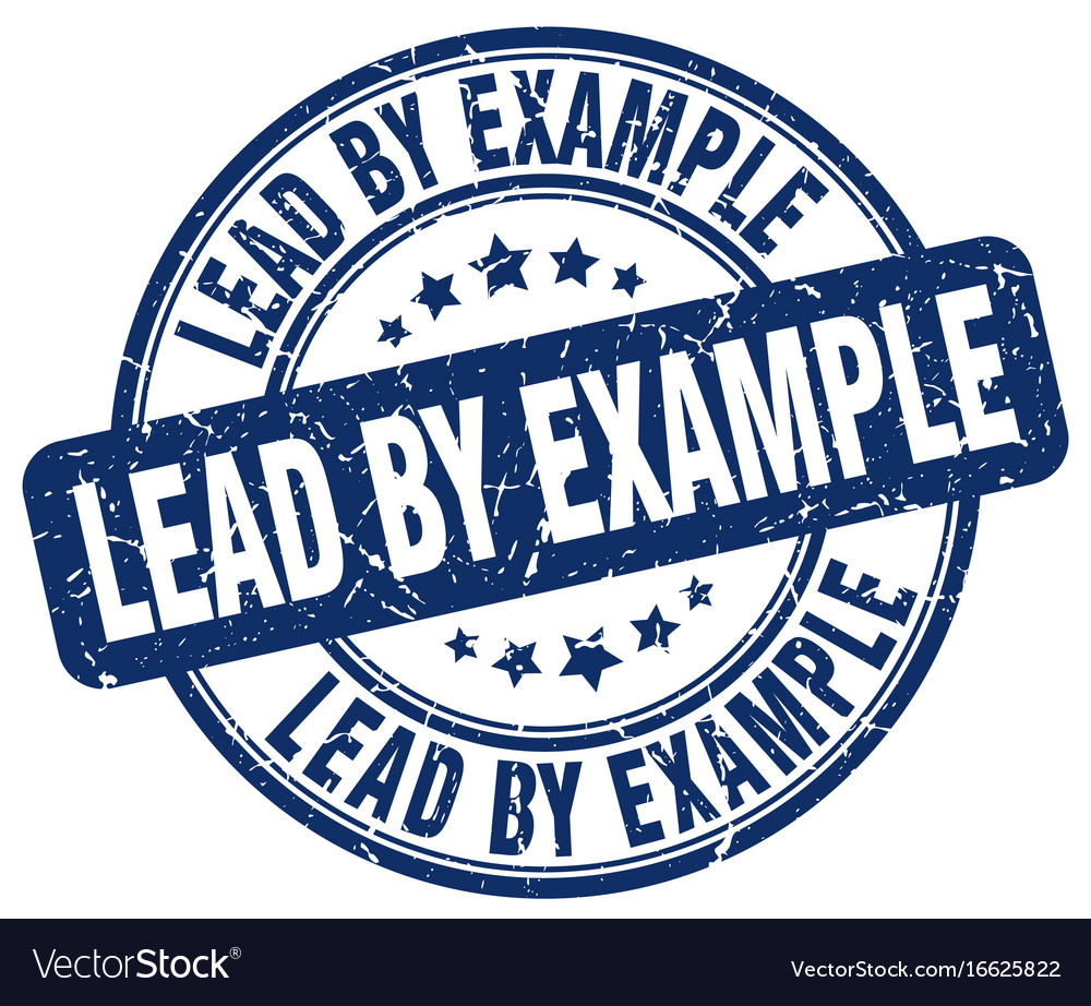 Lead example stamp Royalty Free Vector Image - VectorStock