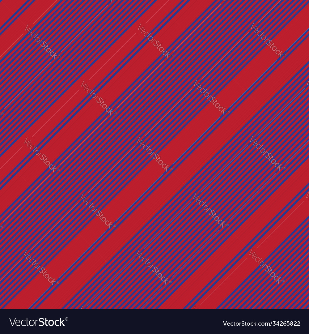 Red and blue stripe seamless pattern background Vector Image