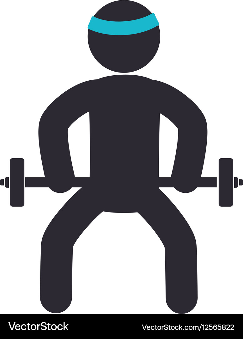 Weight lifting equipment icon Royalty Free Vector Image